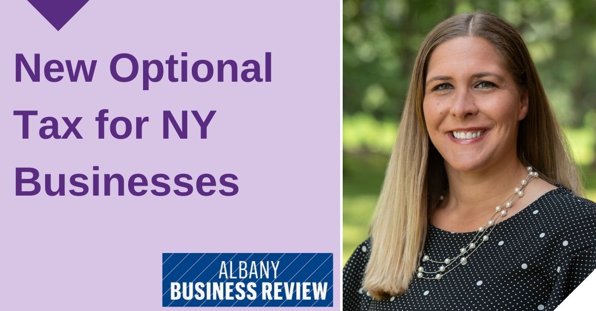Optional Tax for New York Businesses - BST & Co. LLP
